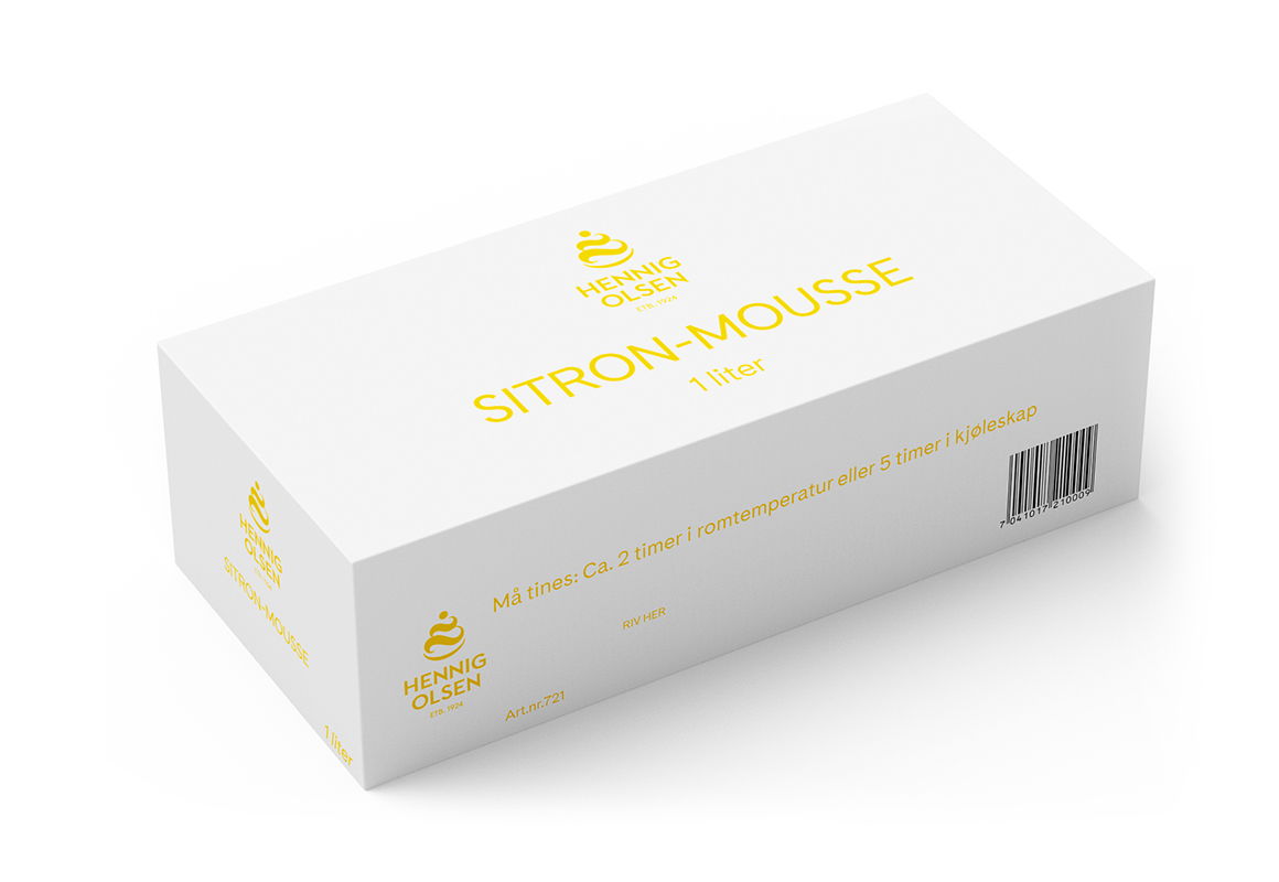 Sitron-mousse - Hennig-Olsen Is