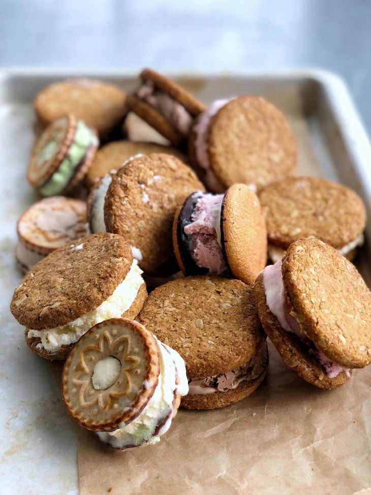 Sørlandsis iskrem-sandwich - Hennig-Olsen Is