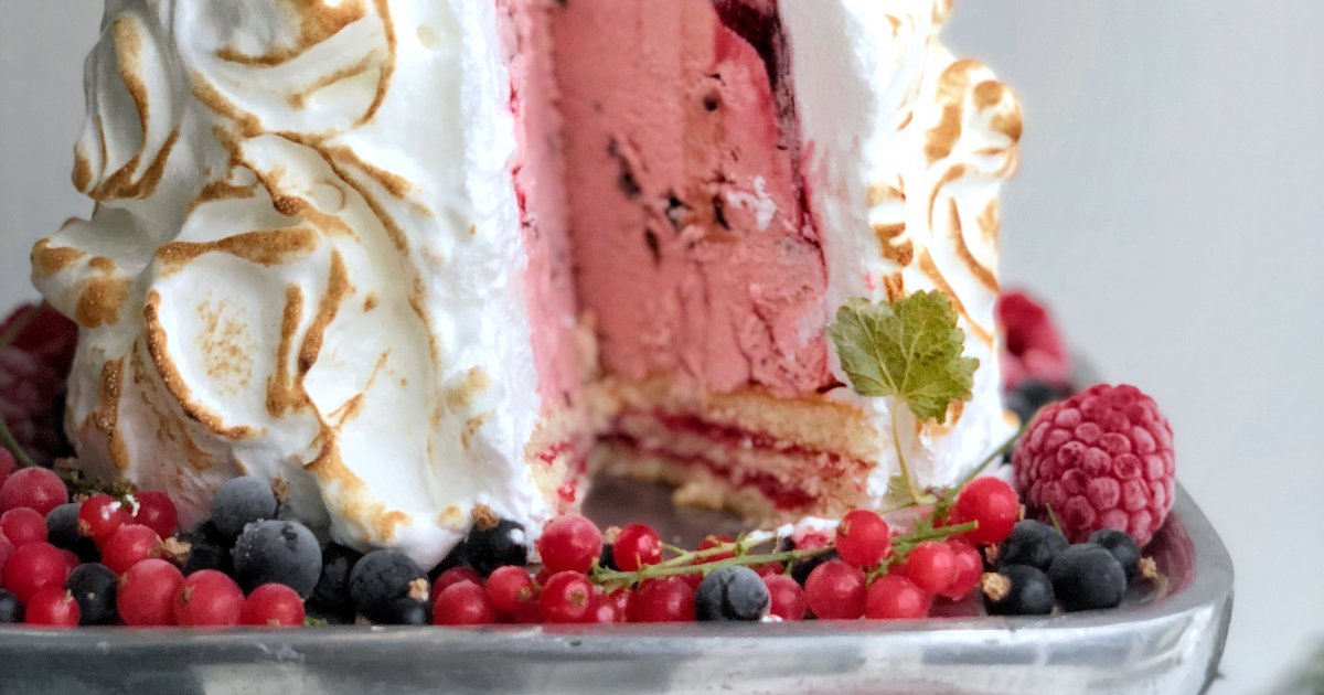 "Bombe Alaska" med iskrem! - Hennig-Olsen Is