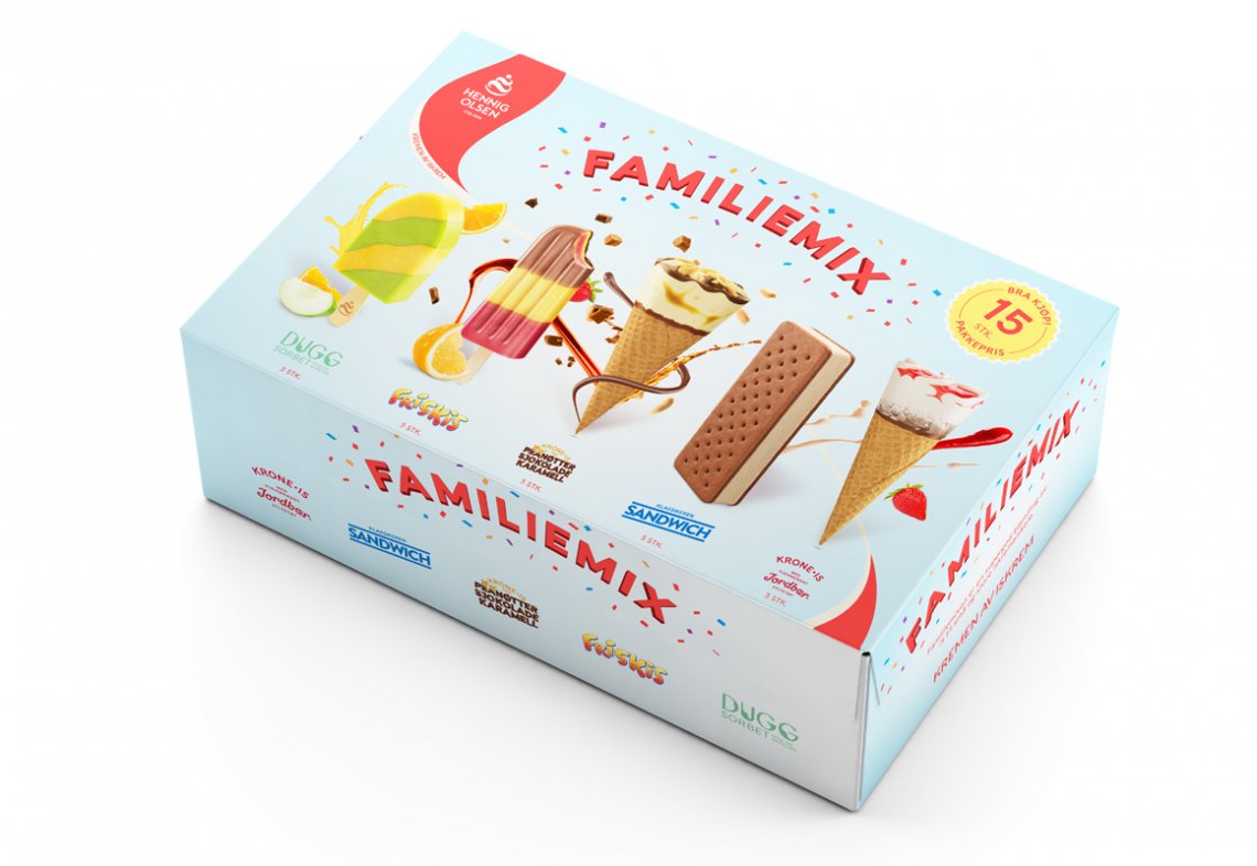 Iskrem-nyheter for sommer 2019 - Hennig-Olsen Is