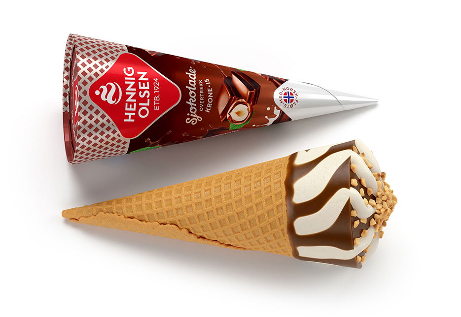 Norges iskrem nummer 1: Krone-is Sjokolade fra Hennig-Olsen Is