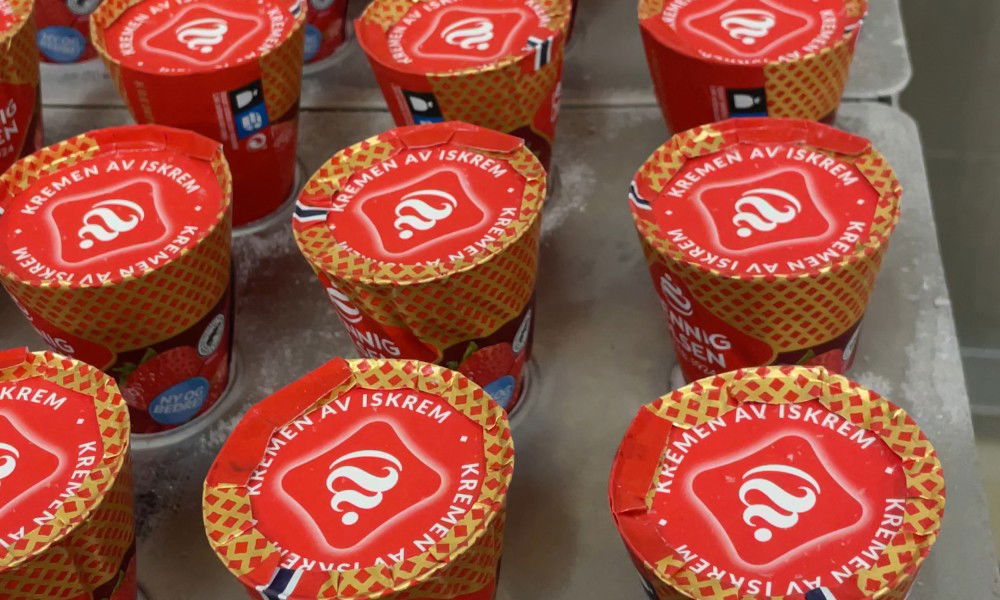 Ny og bedre Krone-is fra Hennig-Olsen Is - Hennig-Olsen Is